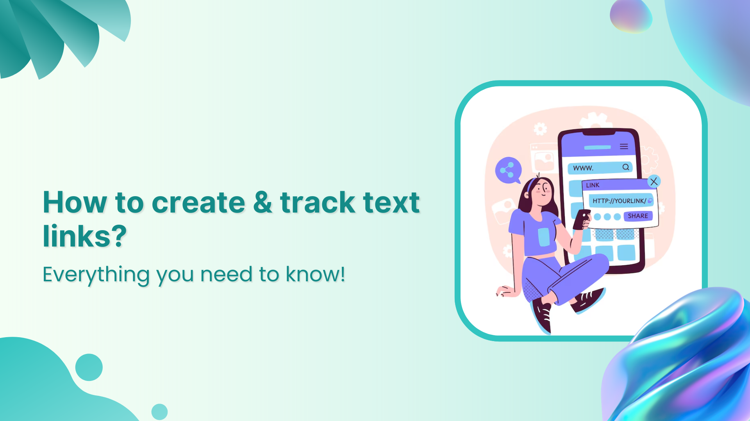 How to create & track text links?