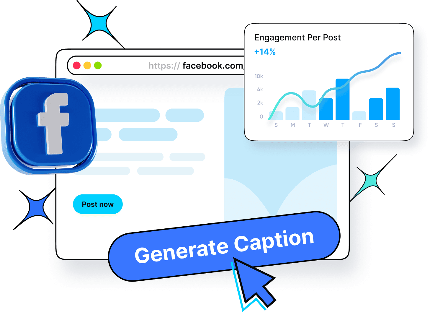 Free AI Facebook Post Generator [100% FREE TOOL] | Replug