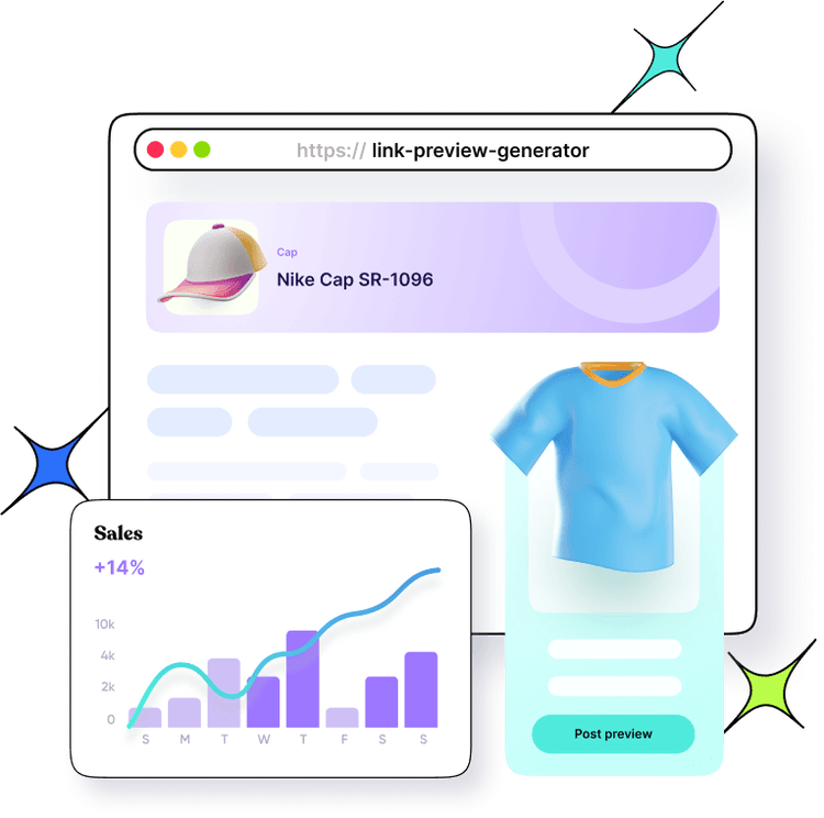 Free Link Preview Generator [Fully Customized]